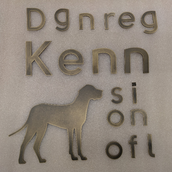 Vintage Metal Signage | Brass, Copper, Zinc & Corten Signs